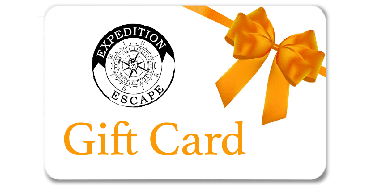 Escape Room Gift Cards - Escape Room - Expedition Escape